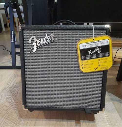 Fender rumble 15 combo (V3) - Комбо басовый