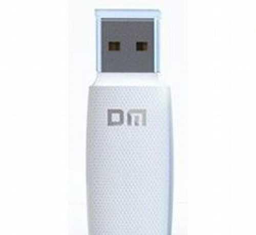 Флешка USB 8Gb (USB 2.0) DM PD202 white