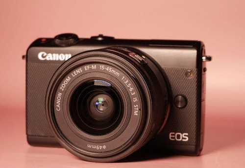 Canon m100+15-45 kit (Как новый) Обмен\Продажа