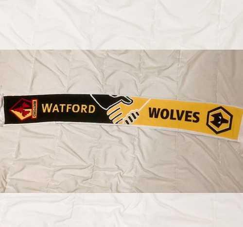 Футбольный шарф Watford, Wolves