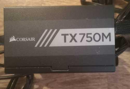 Блок питания Corsair TX750M 80 Plus Gold 750W