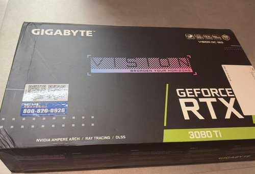 Gigabyte RTX 3080ti Vision 12GB запечатанная