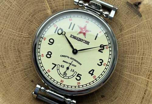 Молния Командирские 50 мм наручные часы СССР