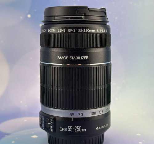 Canon EF-S 55-250mm f/4-5.6 IS (sn 48801)