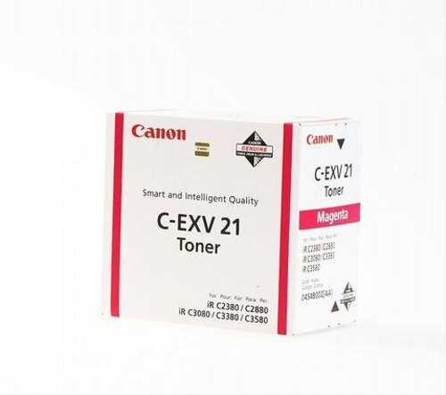 C-EXV21 (M) Тонер-туба canon оригинальный