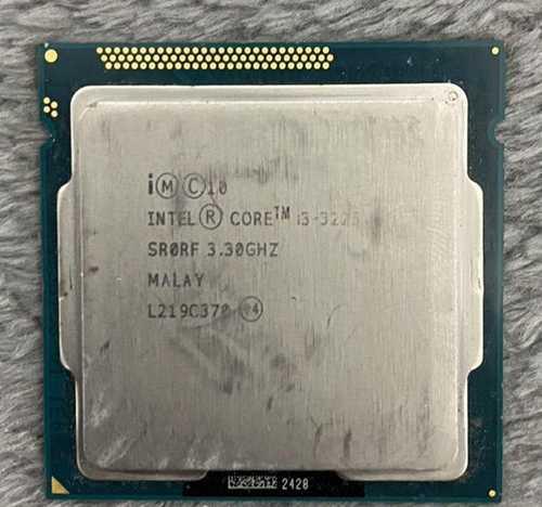 Процессор Intel core i3-3225 3.30GHz