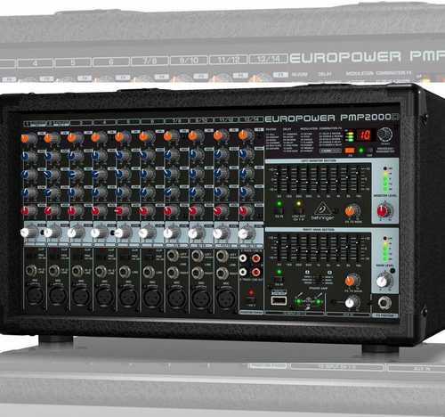 Behringer PMP2000D микшерный пульт со встроенным у