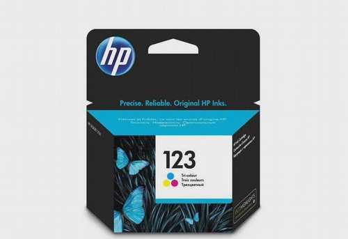 Картридж струйный цветной HP 123 color (F6V16AE)