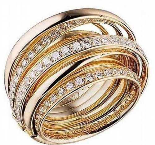 Allegra Yellow Gold/Diamonds Ring