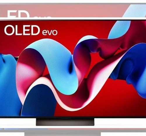 Телевизор oled LG oled77C4RLA.arug, SMART TV, темно-серый