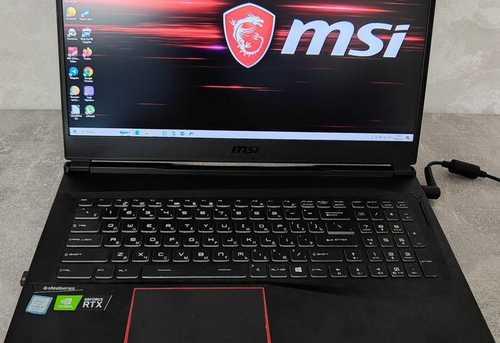 Ноутбук msi ge75 raider 17"