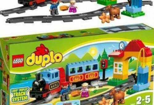 Lego duplo железная дорога + 4 набора