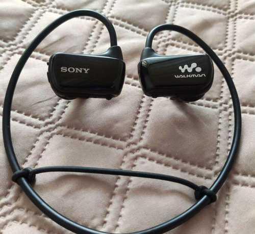 MP3 наушники sony walkman BCR-NWW270С