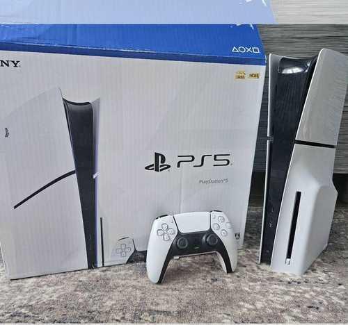 Sony PlayStation 5 slim 1tb с дисководом