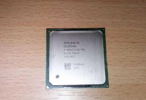 Процессор intel celeron 2,4 ghz/128/400