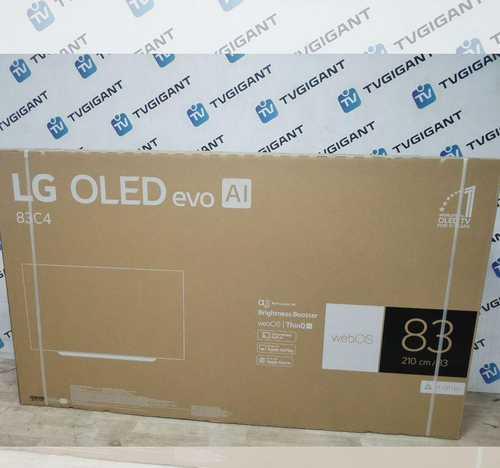 Новый телевизор LG oled83C4RLA RU