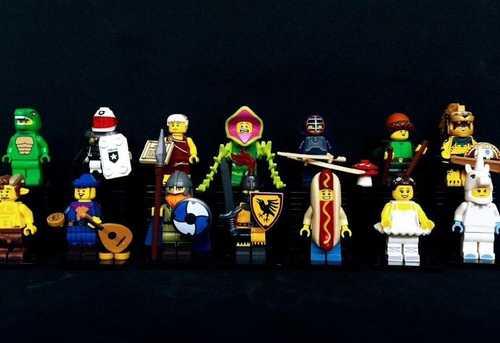 Lego castle рыцари серийные минифигурки