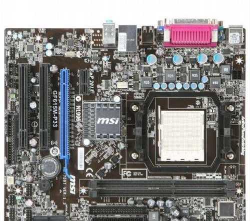 MSI MS-7597 GF615M-P33 AM3 GF 6150SE mATX 2DDR3