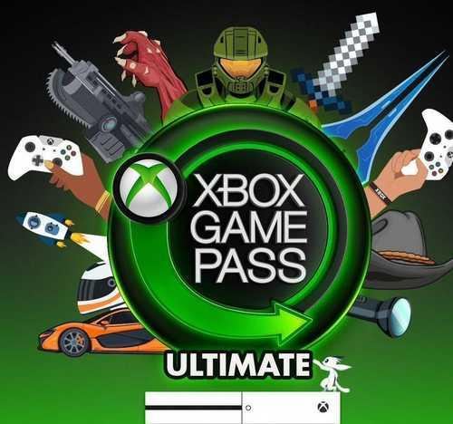 Xbox game pass ultimate 1-19 месяцев