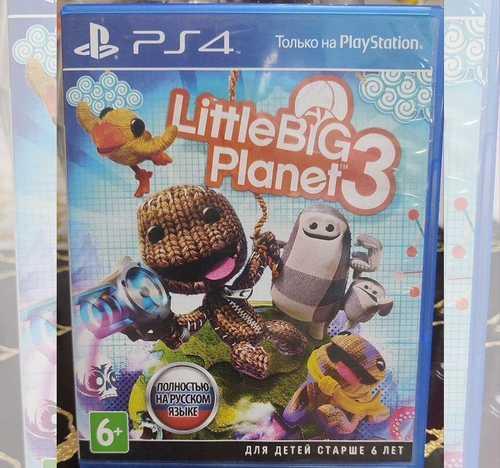 Little big planet 3 ps4 диск