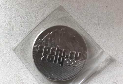 Монета серебро сочи 2014