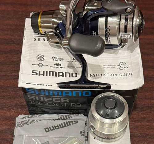 Катушка shimano super 1500 GT-RB