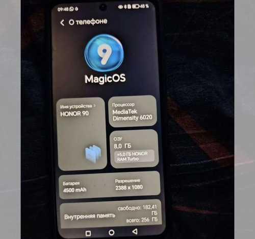 HONOR 90 Lite, 8/256 ГБ