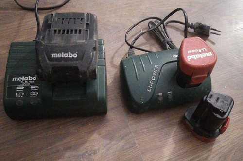 Аккумулятор и зарядка metabo 18 v 14 v