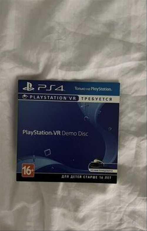 Демо диск PS4 VR PlayStation VR Demo Disc