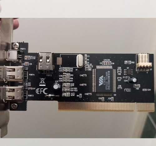 Звуковая карта Firewire PCI card Via VT6306