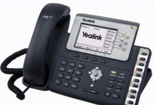 SIP Телефон Yealink T28P с приставкой EXP39