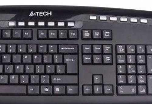 Комплект (клавиатура+мышь) A4Tech 9200F клав:черны