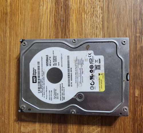 Жесткий диск HDD WesternDigital 3.5 250gb