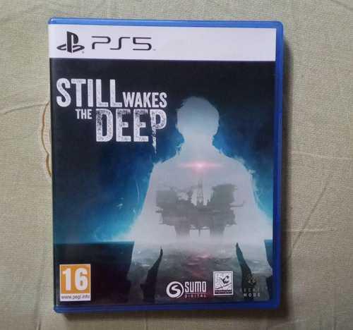 Диск с игрой Still wakes the Deep на ps 5