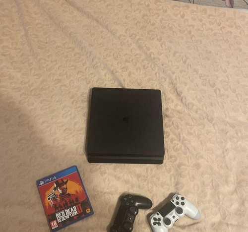 Sony playstation 4 slim 1tb с играми