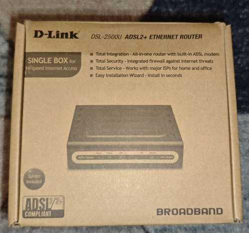 Роутер D-Link DSL-2500U