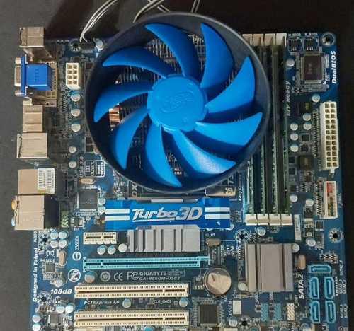 Комплект Amd fx 8120 gigabyte 880gma-usb3 16gb DDR