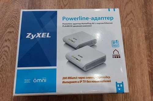 Powerline адаптер Zyxel PLA 400 EE