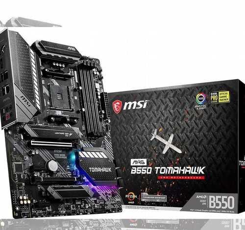 Материнская плата MSI MAG B550 Tomahawk AMD am4 dd