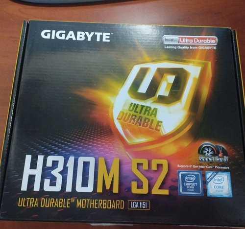 Материнская плата gigabyte H310M S2