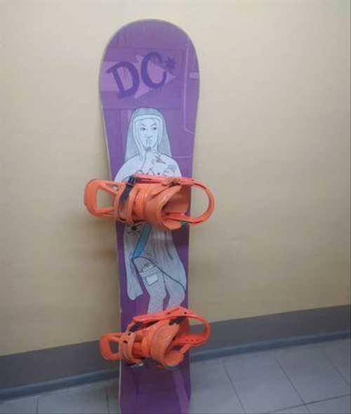 Сноуборд DC+ крепления Burton