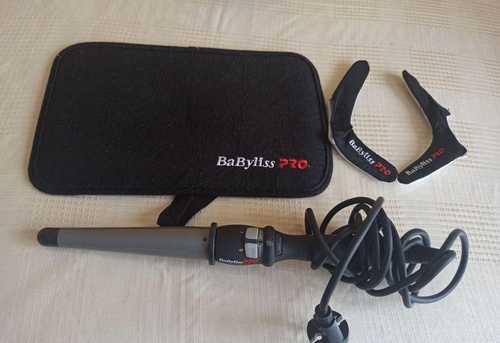 Коническая Плойка Babyliss pro titanium tourmaline