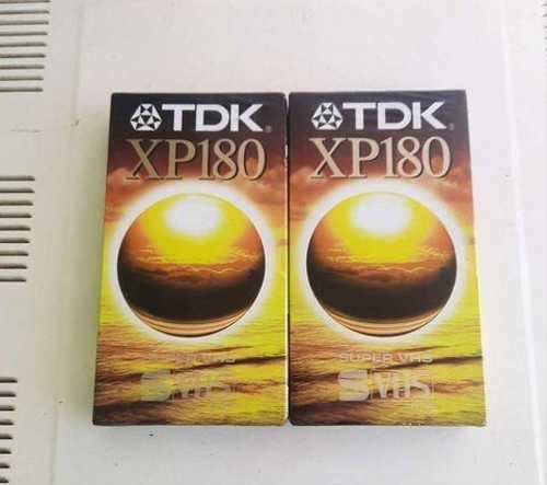 TDK XP180 super vhs цена за обе