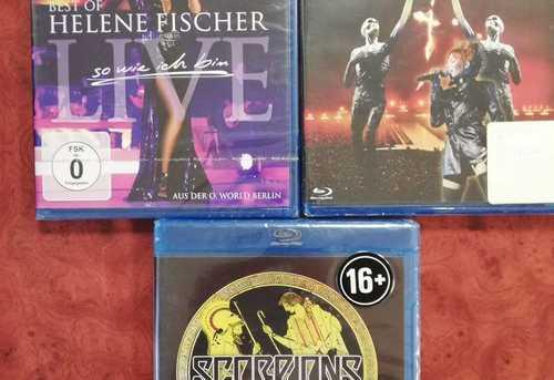 Концерты Scorpions, H.Fischer, M.Farmer на blu ray