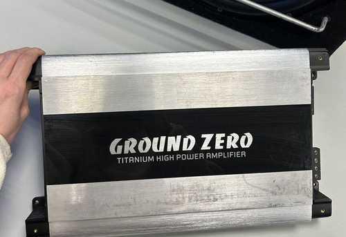 Усилитель ground zero gzta 4125x четырехканальный