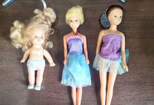 Кукла барби с париком,кукла Кристина, пупс. СССР