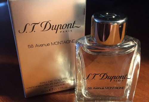 Мужская т/вода 5мл миниатюра ST Dupont 58 Avenue