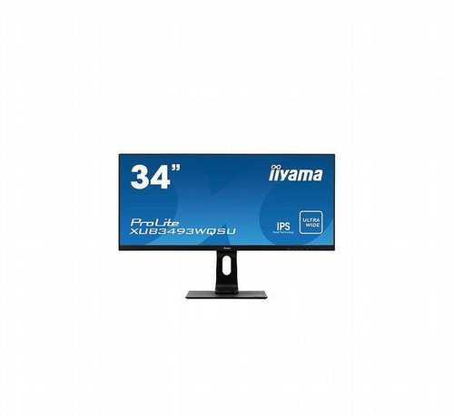 Монитор Iiyama 34" ProLite XUB3493wqsu-B1 черный