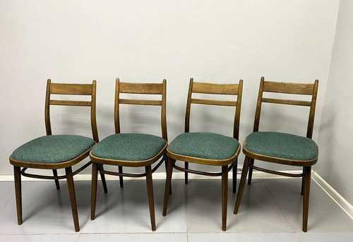 Винтажные стулья Чехословакия Лигна 4 шт
