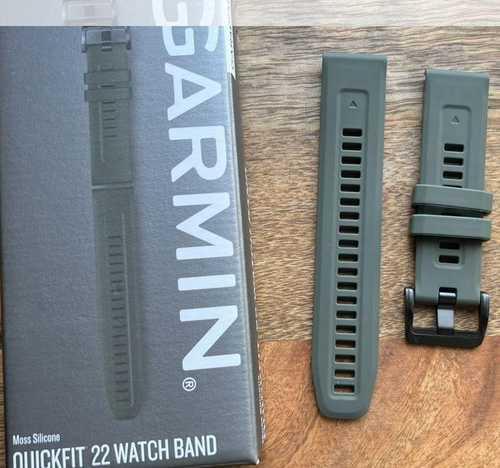 Оригинальный ремешок Garmin Quickfit 22mm moss